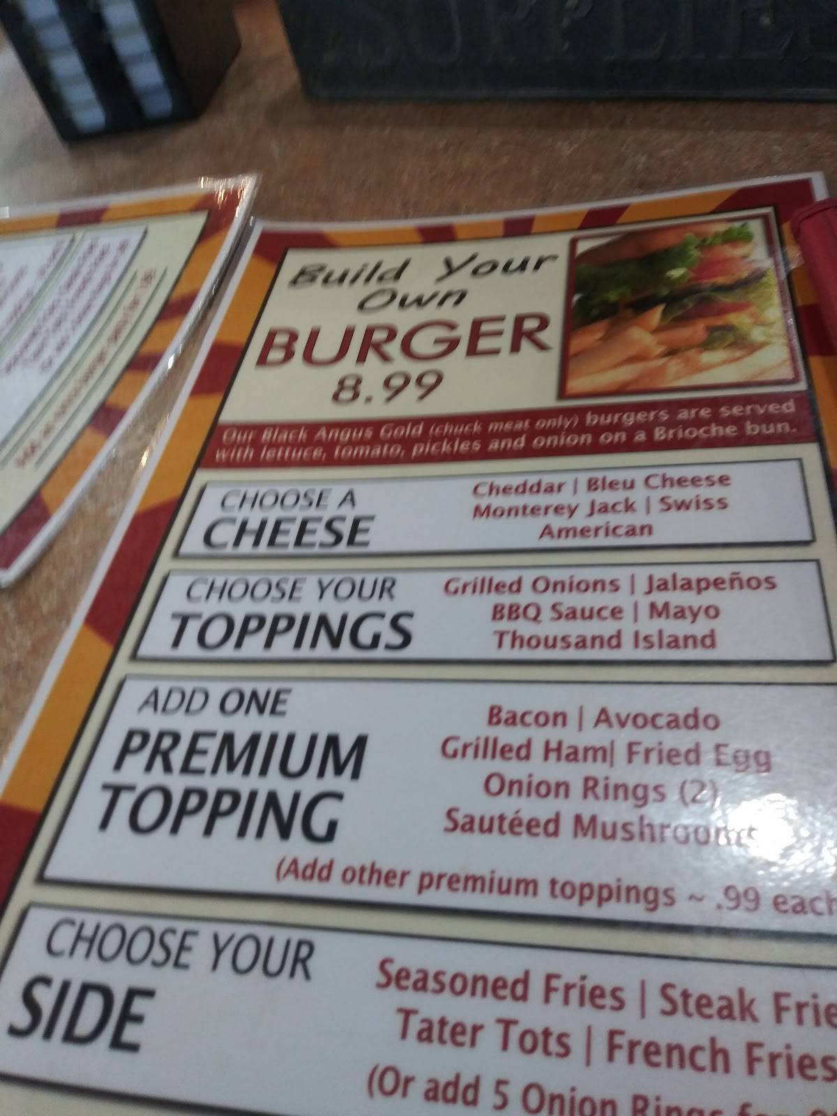 Menu at The Cow Cafe & Grill, Oroville