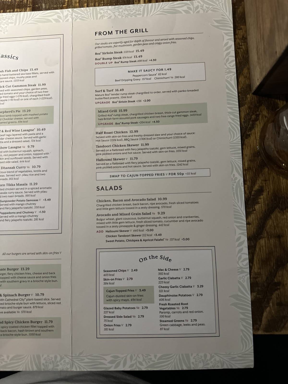 Menu at The Dog pub & bar, Smethwick, Warley