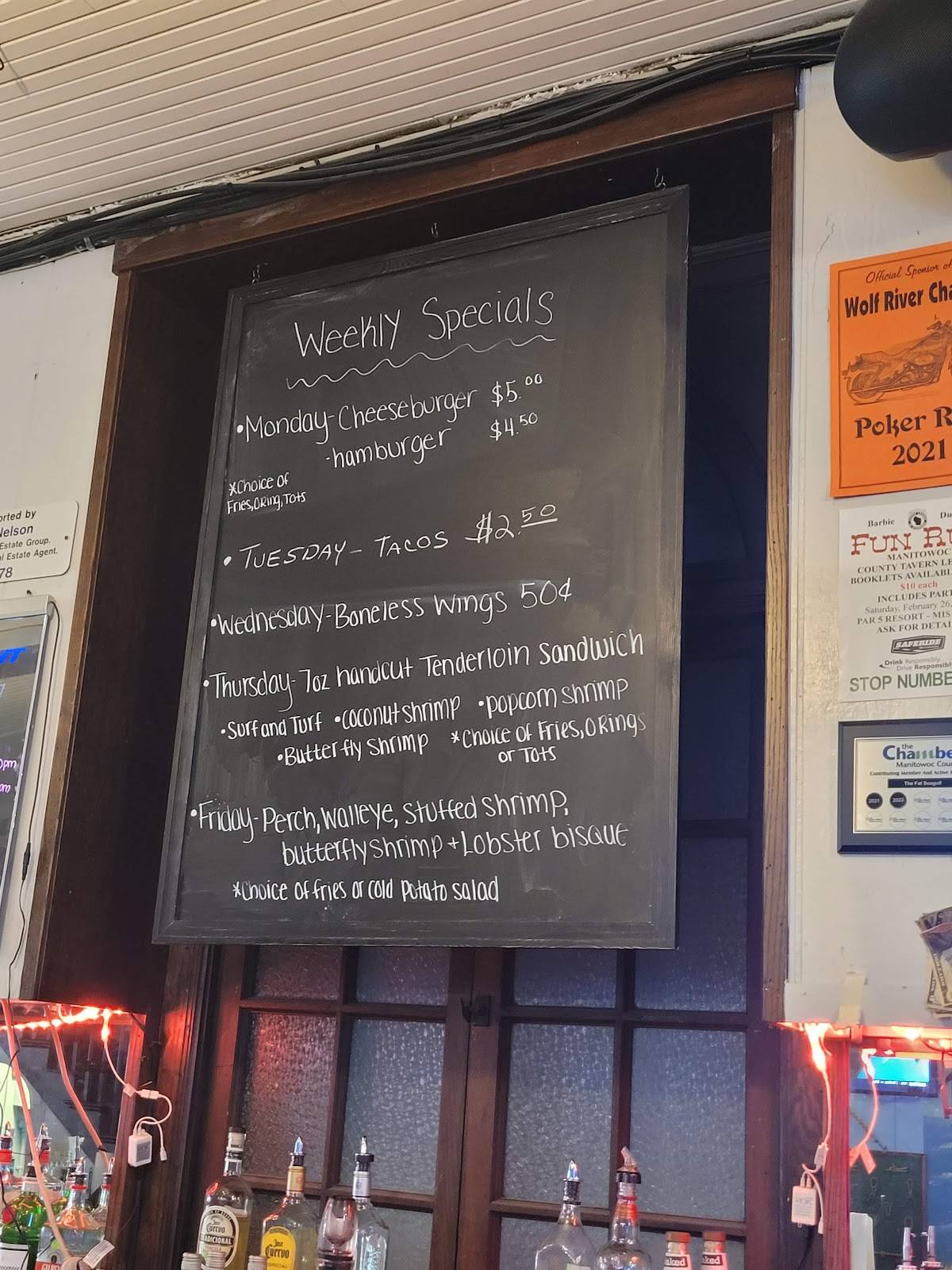 Menu at The Fat Seagull pub & bar, Manitowoc