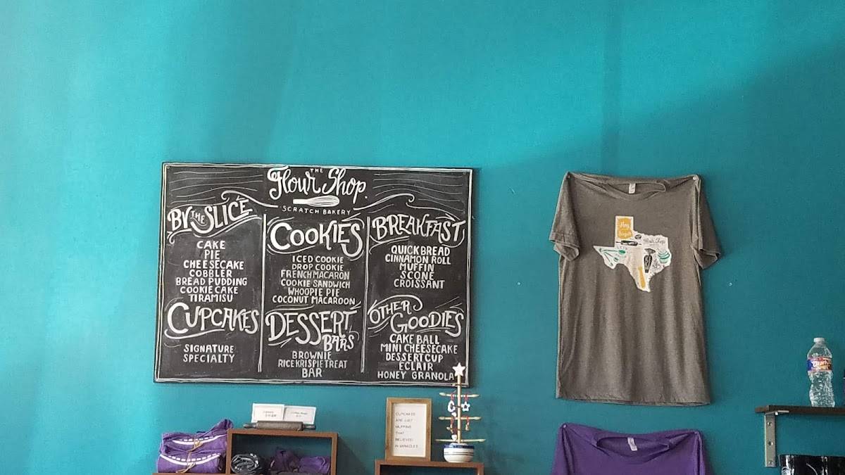 Menu at The Flour Shop Bakery, Flower Mound, Long Prairie Rd Suite 200