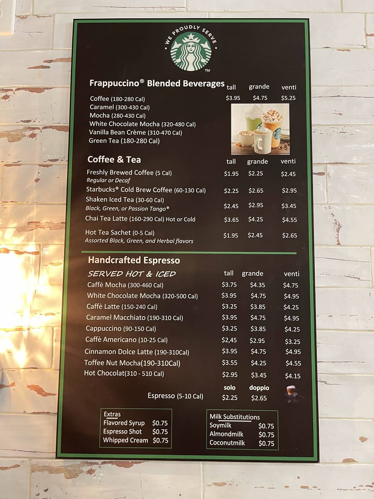 Menu at The French Corner at Scurlock Tower cafe, Houston