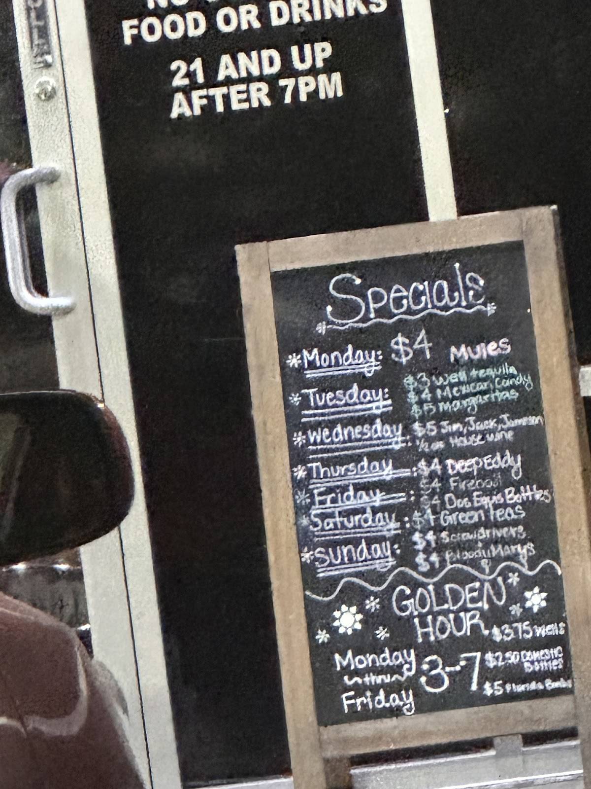 Menu at The Golden Retriever pub & bar, The Woodlands
