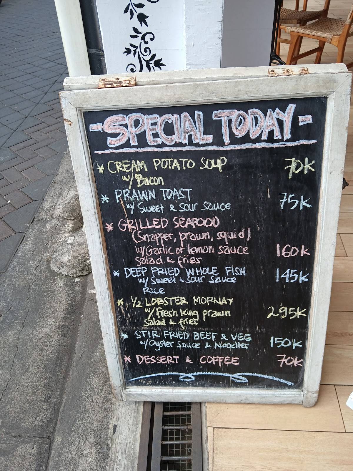 Menu at The Lokal 80361 restaurant, Kuta