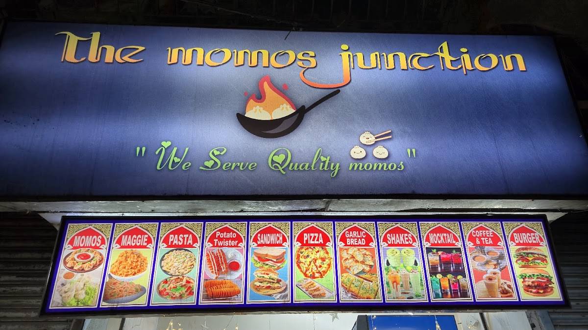Menu at The Momos Junction, Asansol