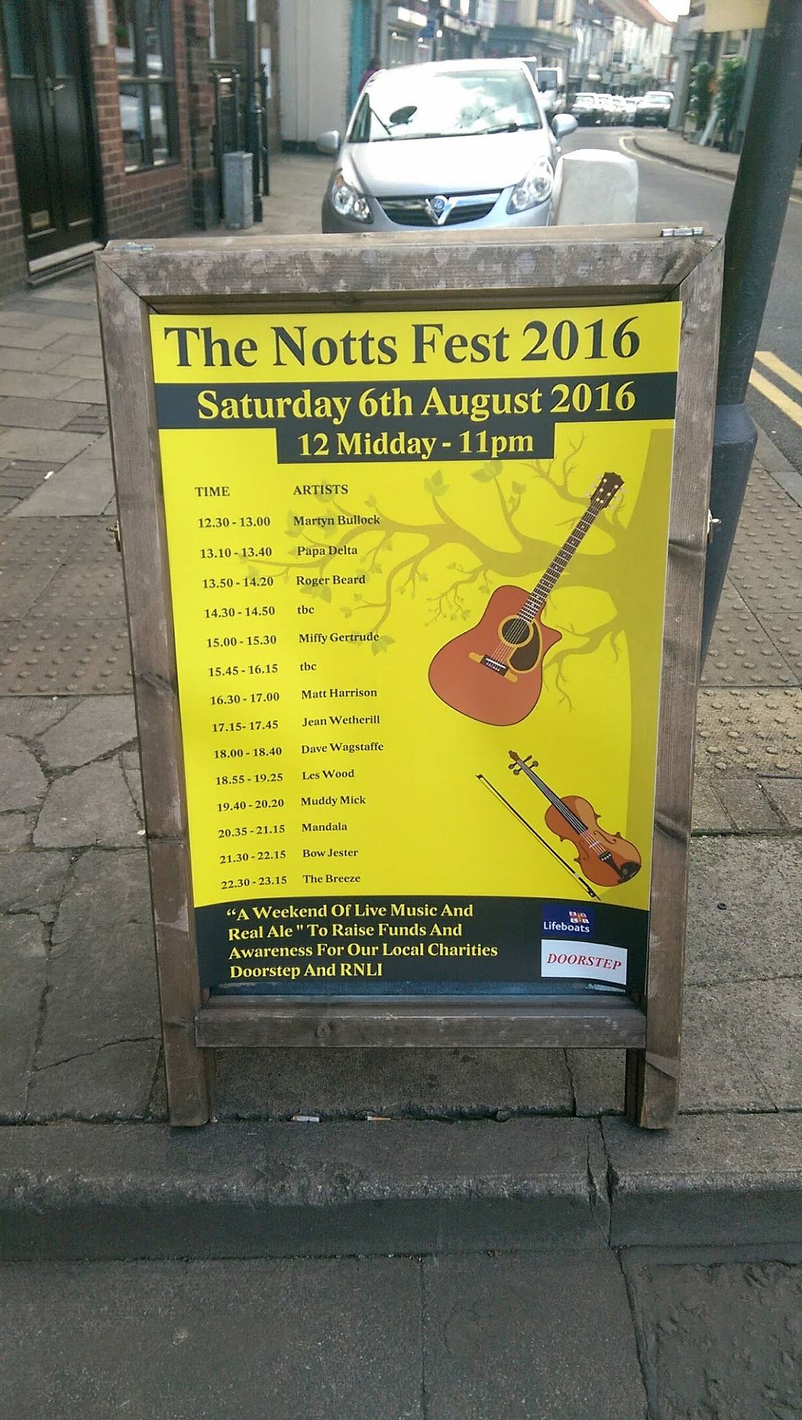 Menu at The Nottingham House pub & bar, Cleethorpes