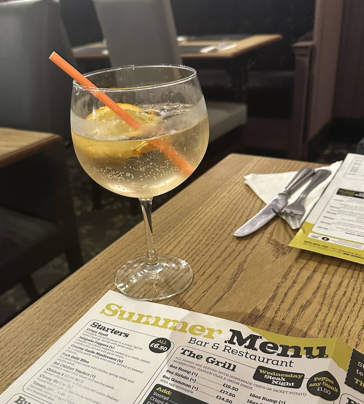Menu at The Plough Inn pub & bar, Nuneaton, Plough Hill Rd