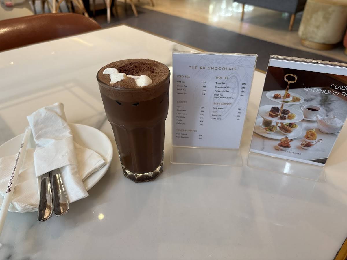 Menu at The RR Chocolate - Plaza Indonesia restaurant, Central Jakarta