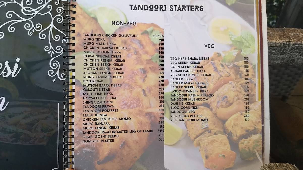 Menu at The Reef Rooftop Restaurant, Ranchi