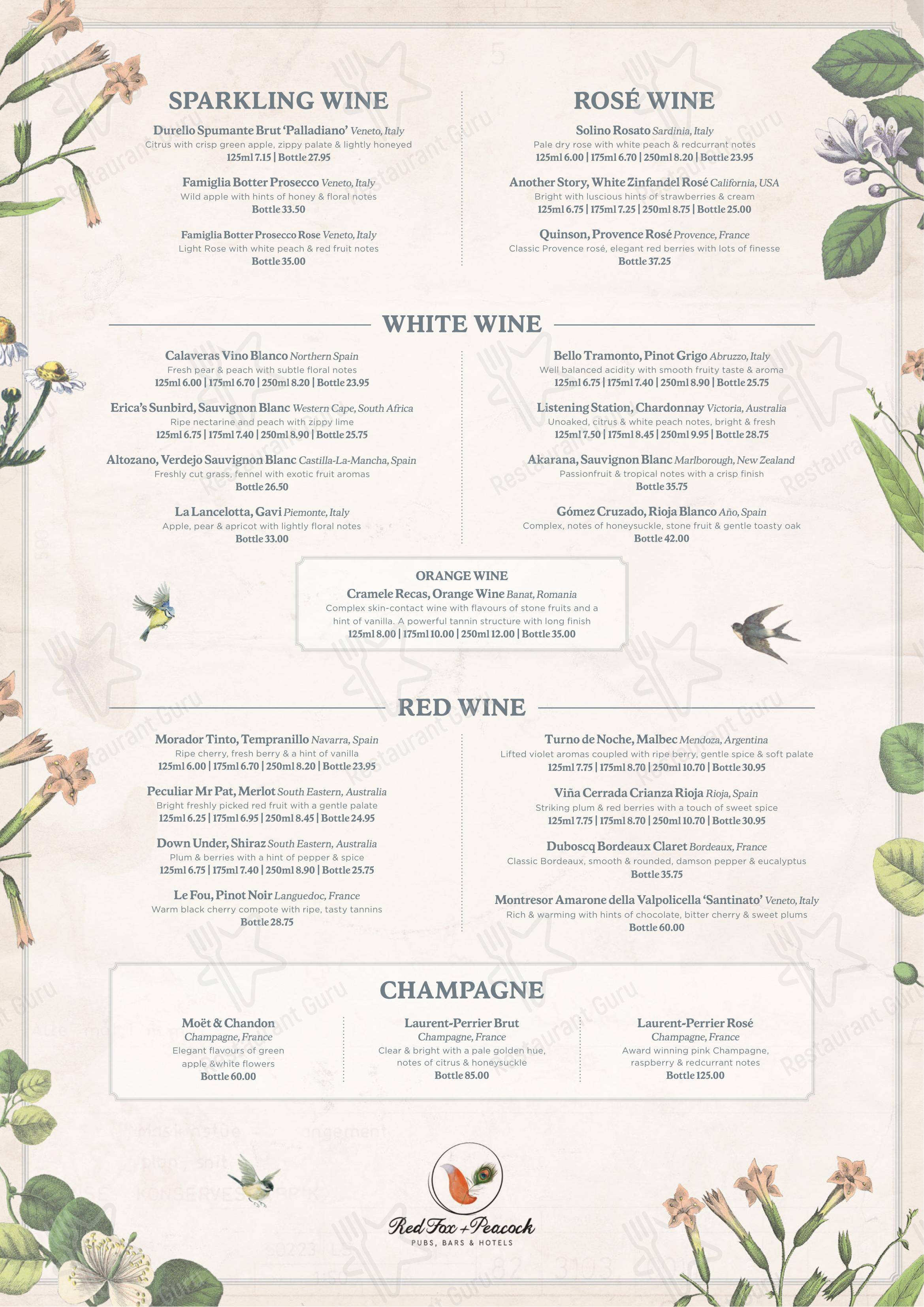 Menu at The Ship pub & bar, Freckleton
