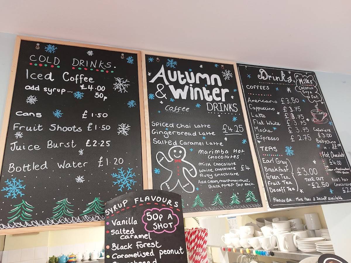 Menu at The Stables Coffee Shop & Sandwich Bar, Kesgrave