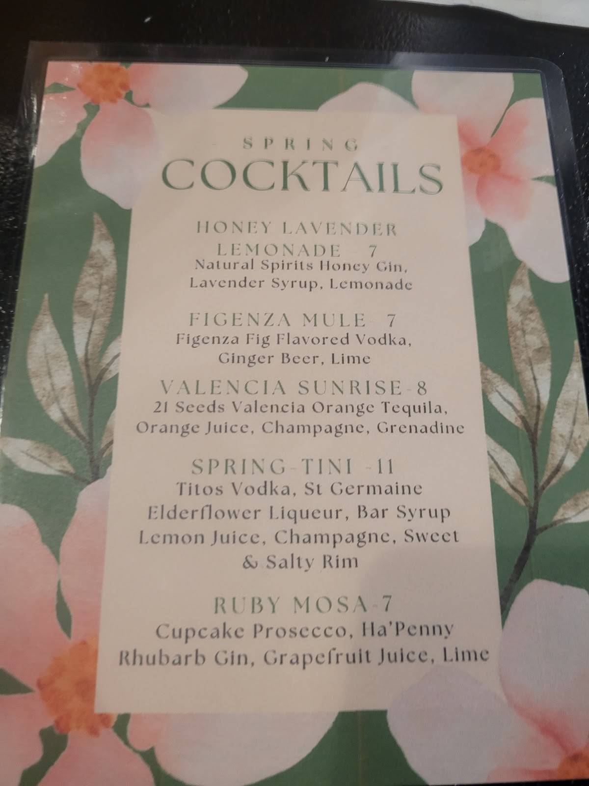 Menu at The Sweet & Salty Pig restaurant, Fond du Lac
