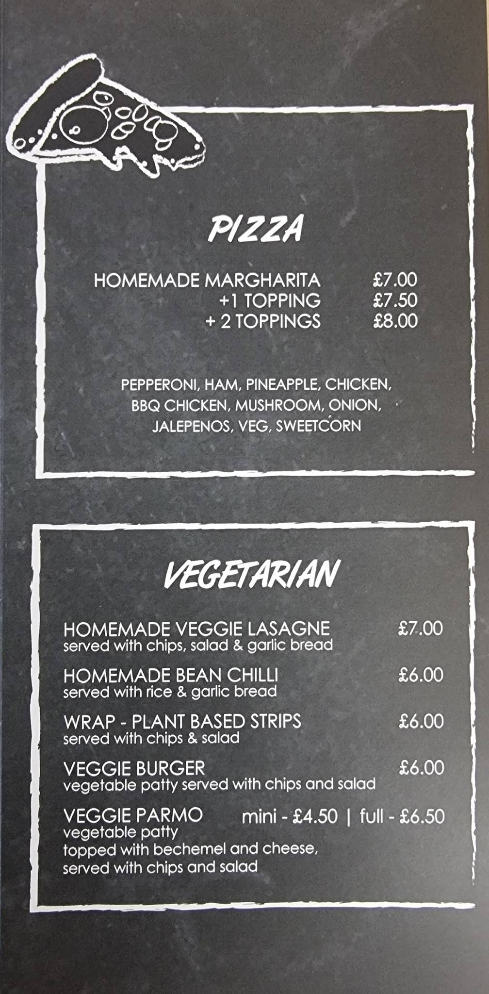 Menu at The Yorkshire Lass pub & bar, Redcar