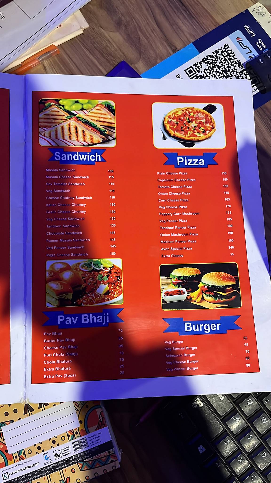 Menu at The amar restro & cafe, Mau