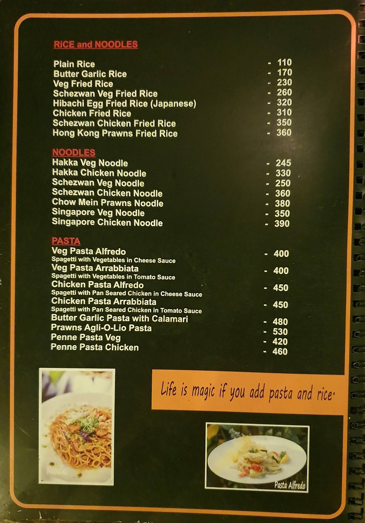 Menu at Velvet Dawn Cafe & Restaurant, Thiruvananthapuram