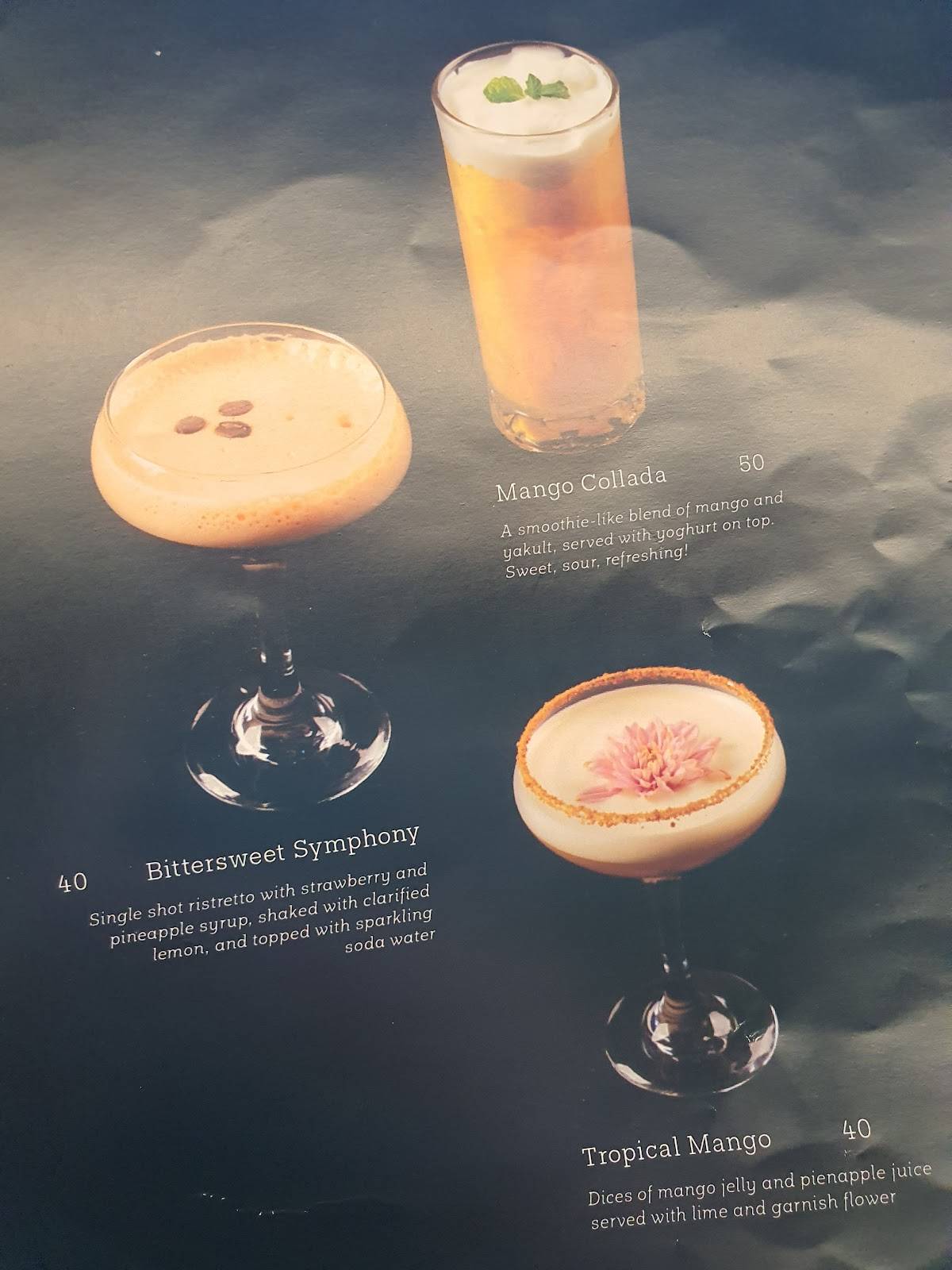 Menu at Titik Temu Cafe - Sarinah, Central Jakarta
