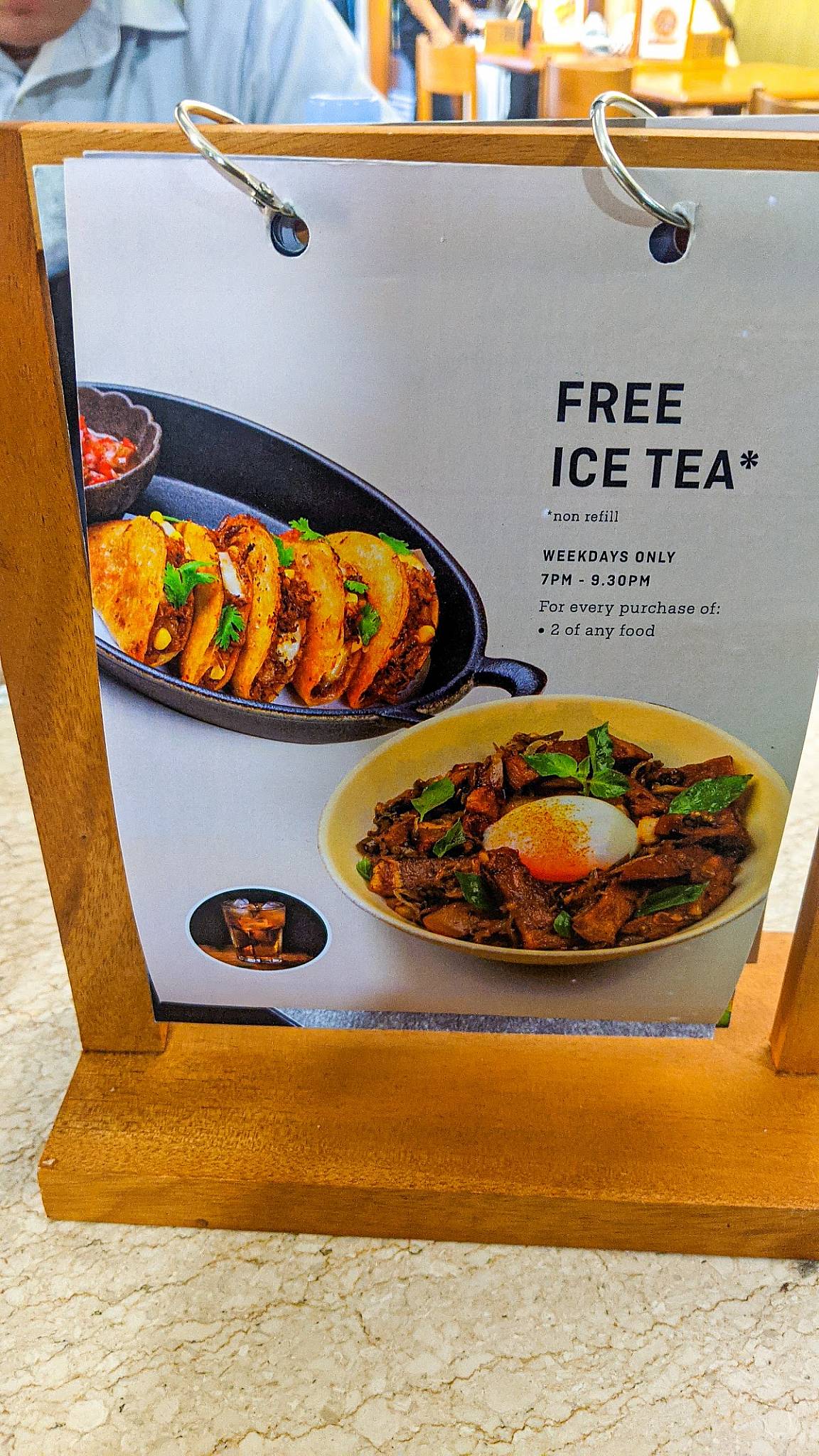Menu at Titik Temu Cafe - Sarinah, Central Jakarta