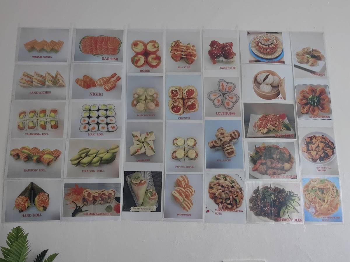 Menu at Tommy's Coco Sushi & Chinese, Chatsworth