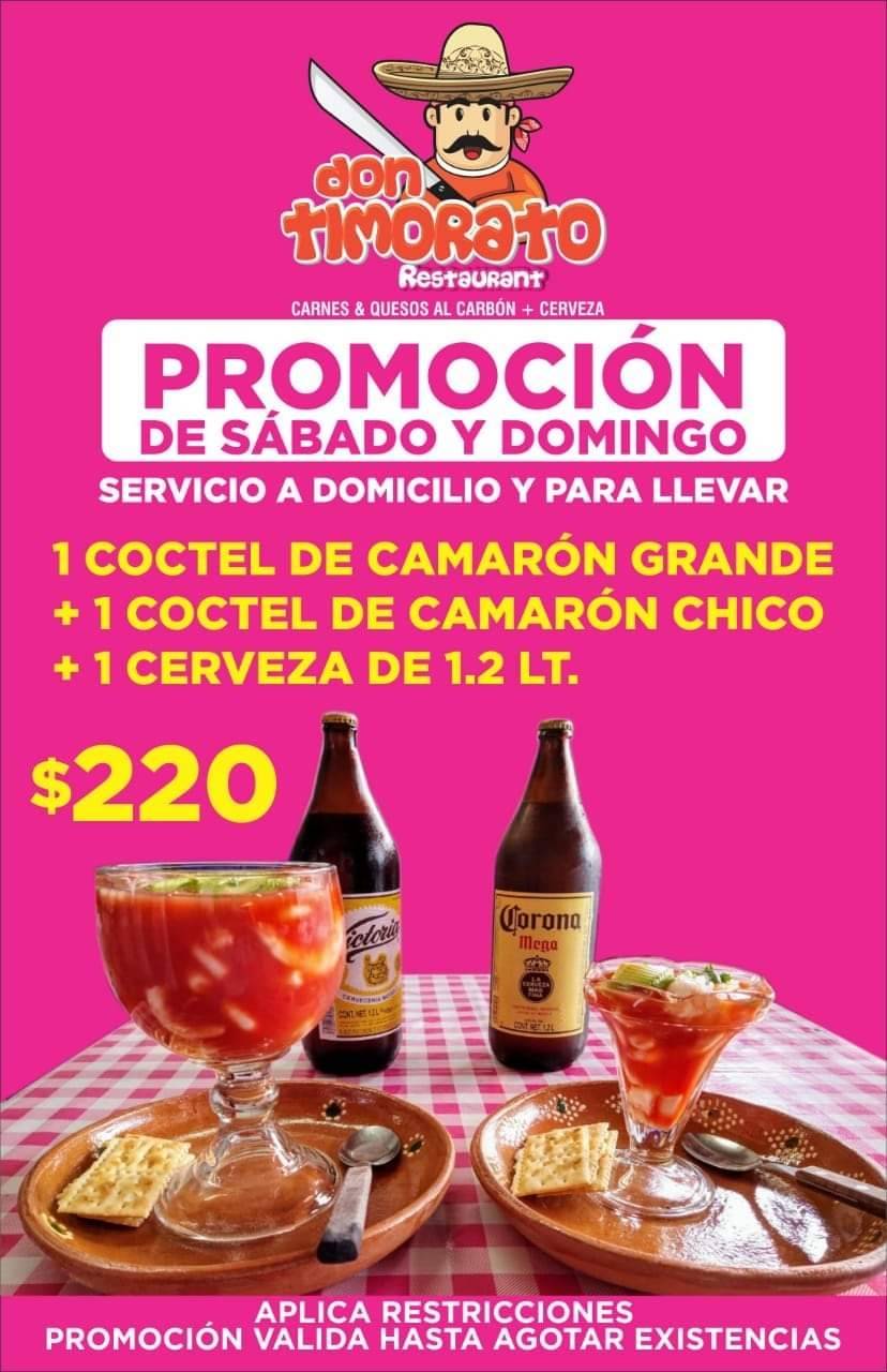 Carta del restaurante Tortas Don Timorato, Atlixco, Blvd. Dr. Y Gral ...