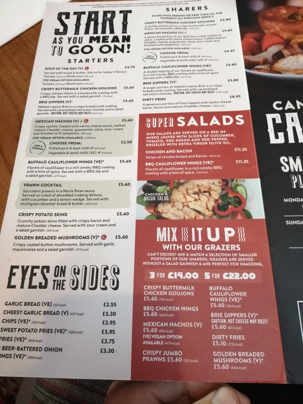 Menu at Trawlerman pub & bar, Cleethorpes, N Sea Ln