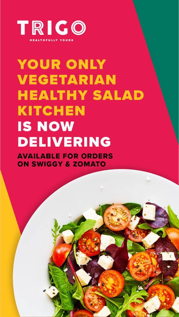 Menu at Trigo, Mumbai