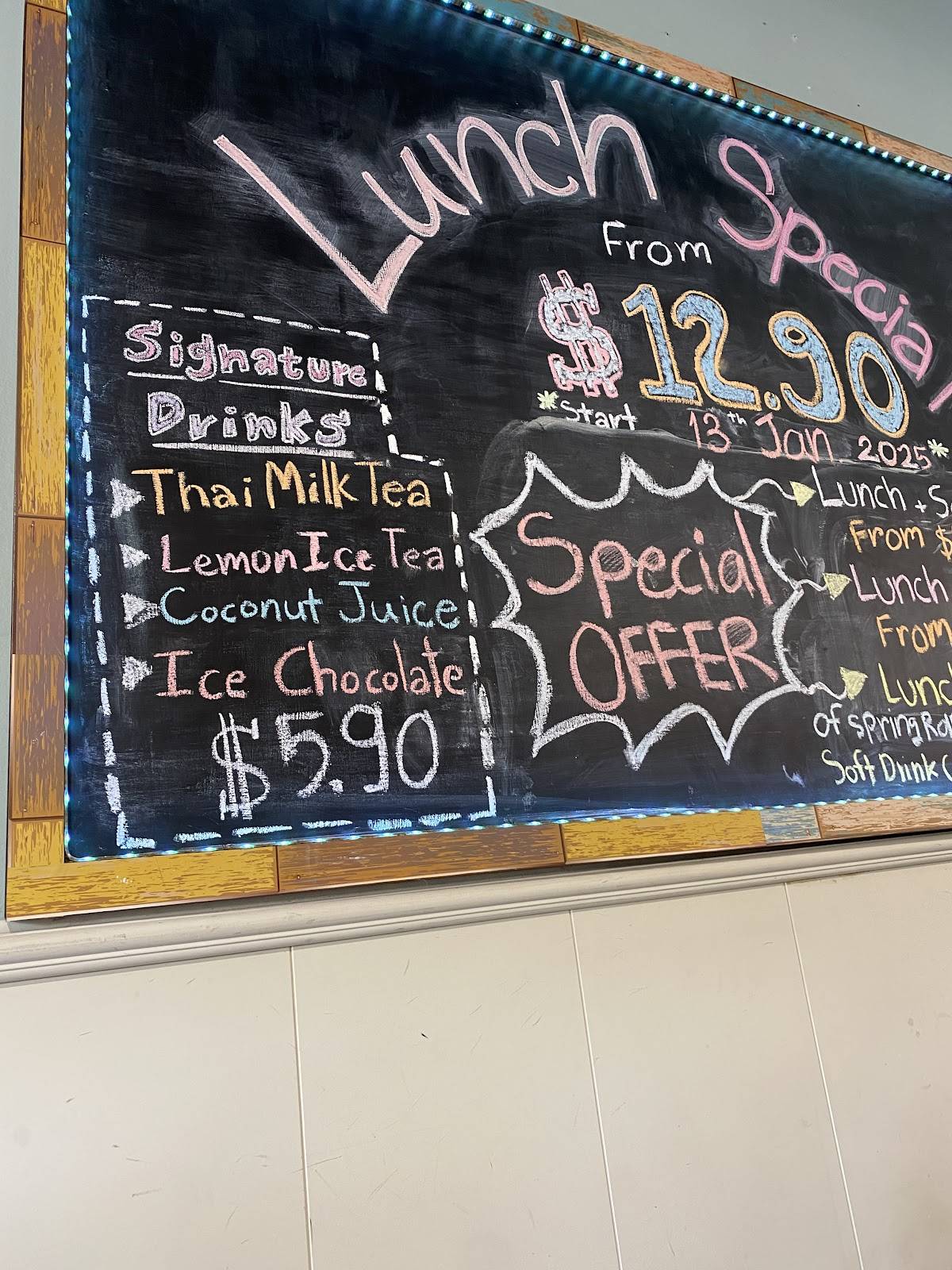 Menu at Try me Thai Cuisine restaurant, Crows Nest