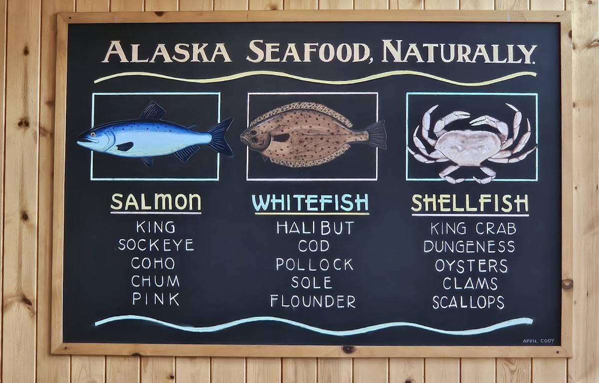 Menu at Twisted Fish Company Alaskan Grill pub & bar, Juneau