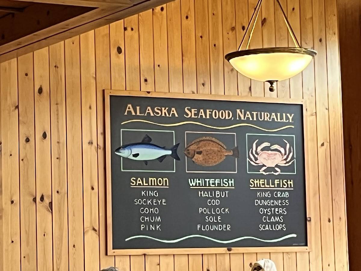 Menu at Twisted Fish Company Alaskan Grill pub & bar, Juneau