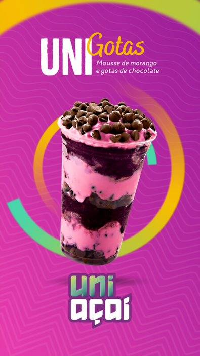 Menu em Uni Açaí Av. Coronel Marcondes restaurante, Presidente Prudente ...