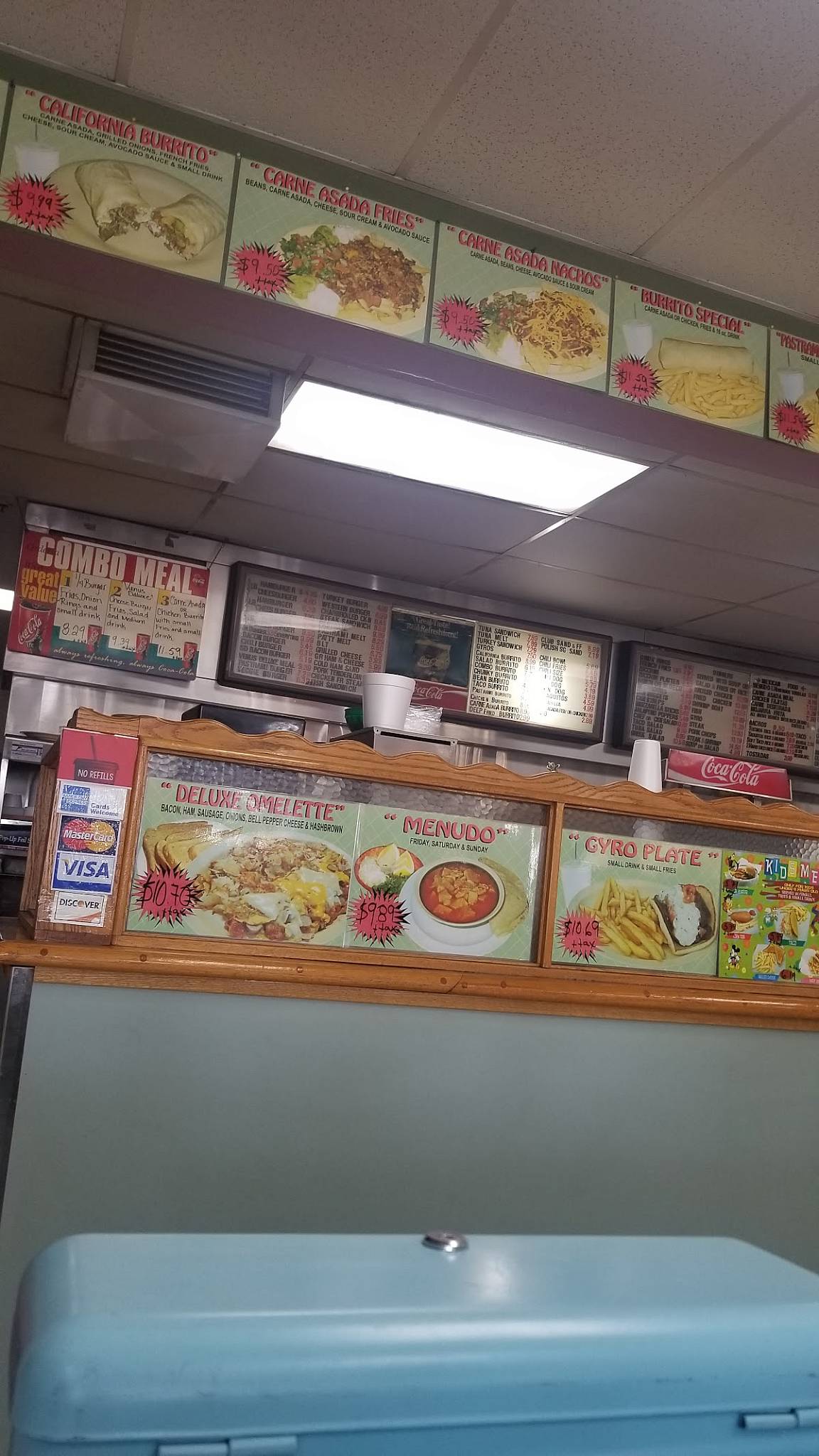 Menu at Venus Burgers #2 fast food, Menifee