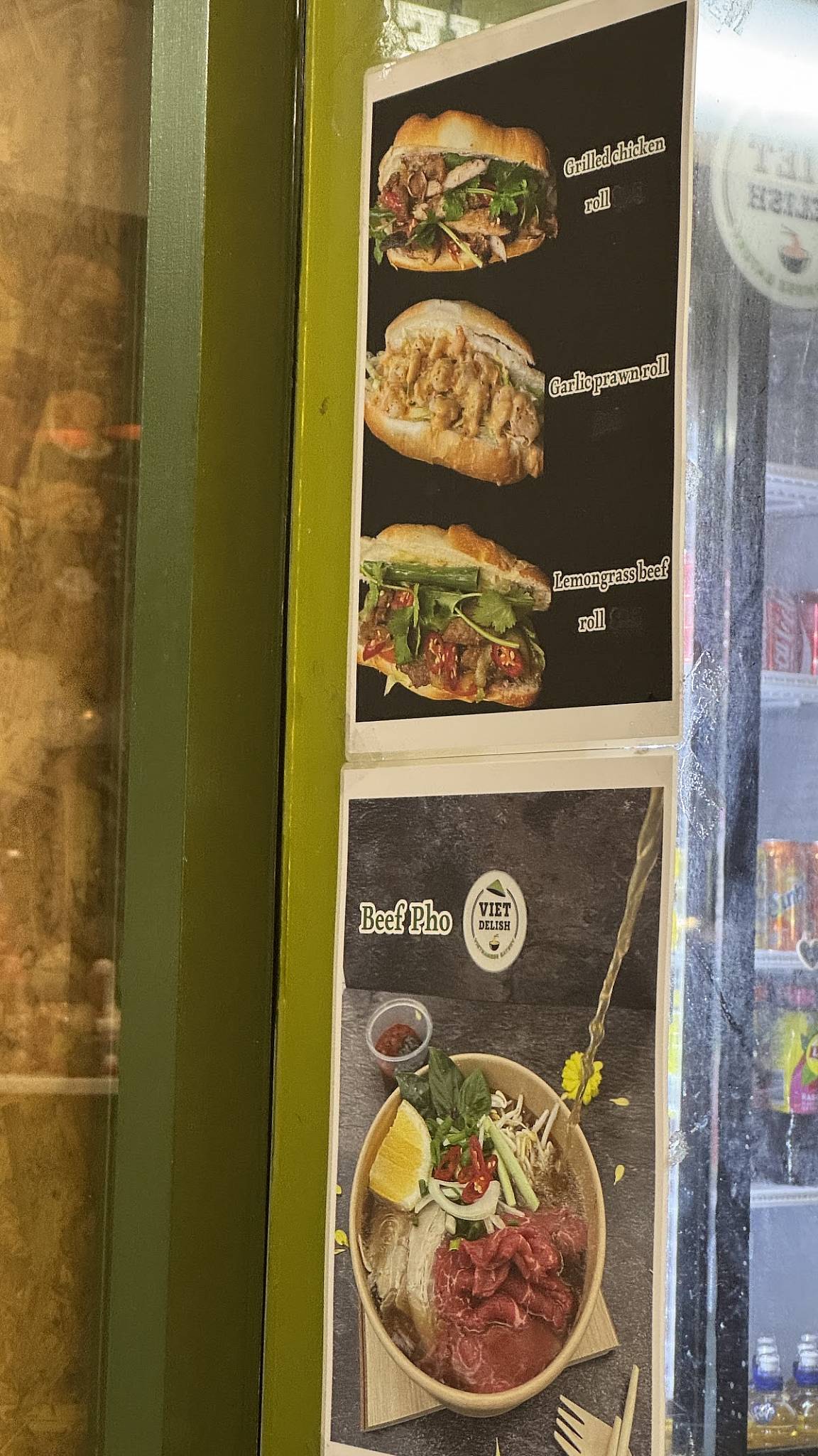 Menu at Viet Delish restaurant, Rockdale