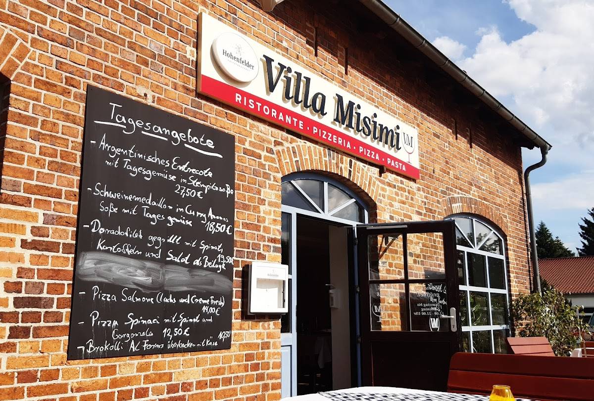 Speisekarte von Villa Misimi restaurant, Rietschen