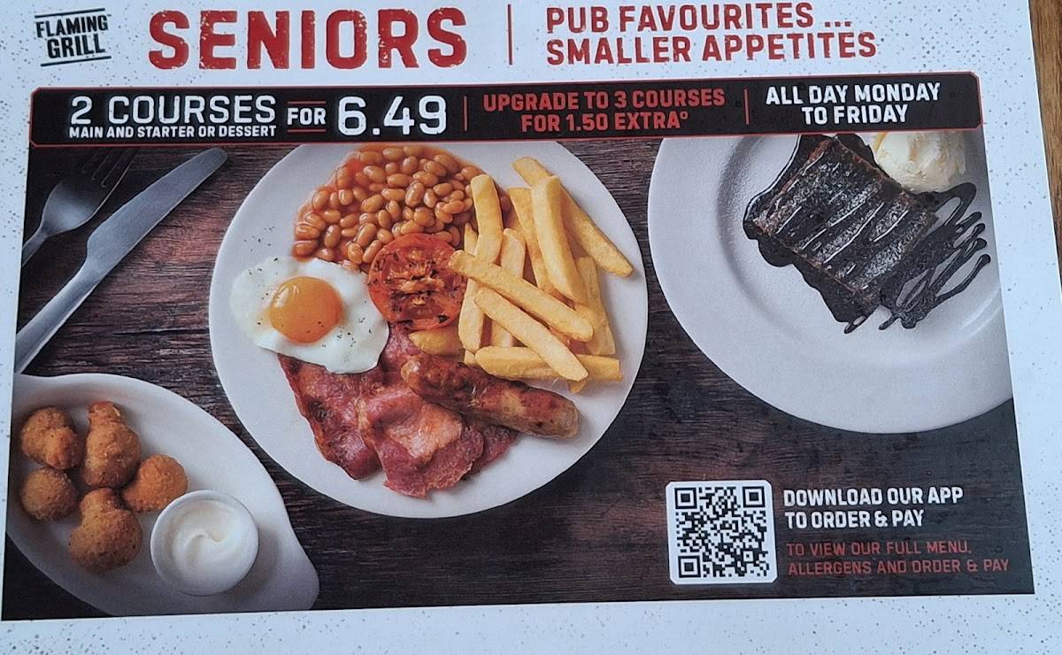 Menu at Waterside Inn pub & bar, Paignton, 128 Dartmouth Rd