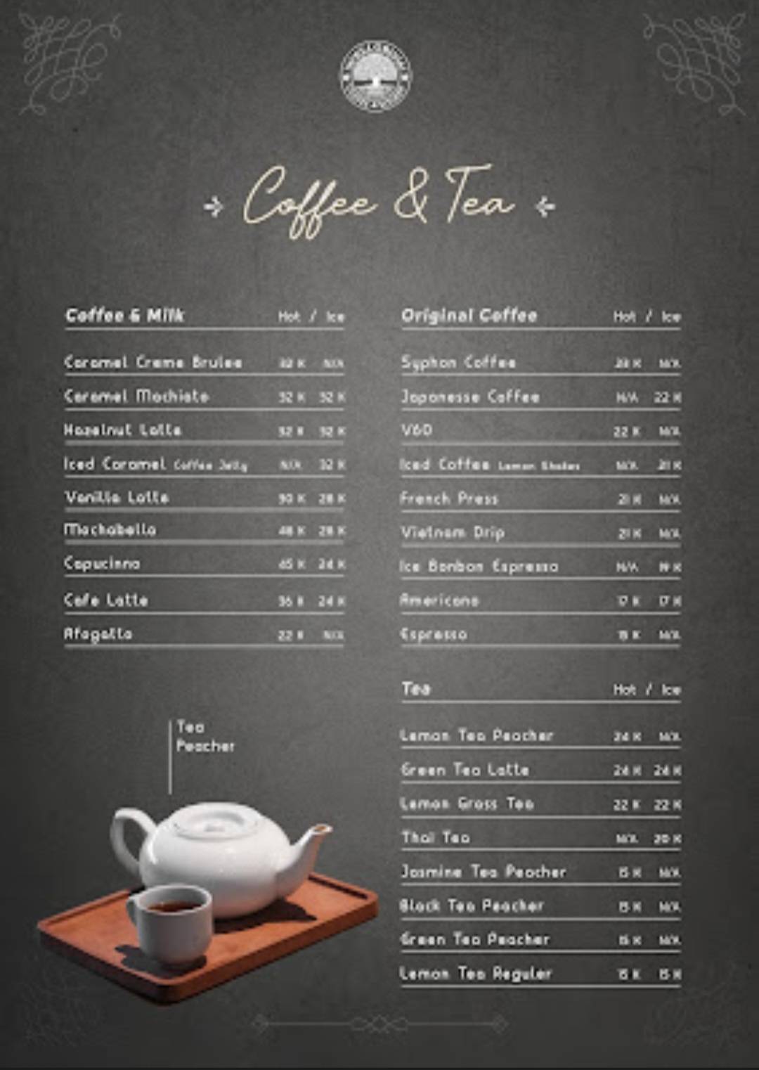 Menu at WELLGROW COFFEE baleendah restaurant, Bandung