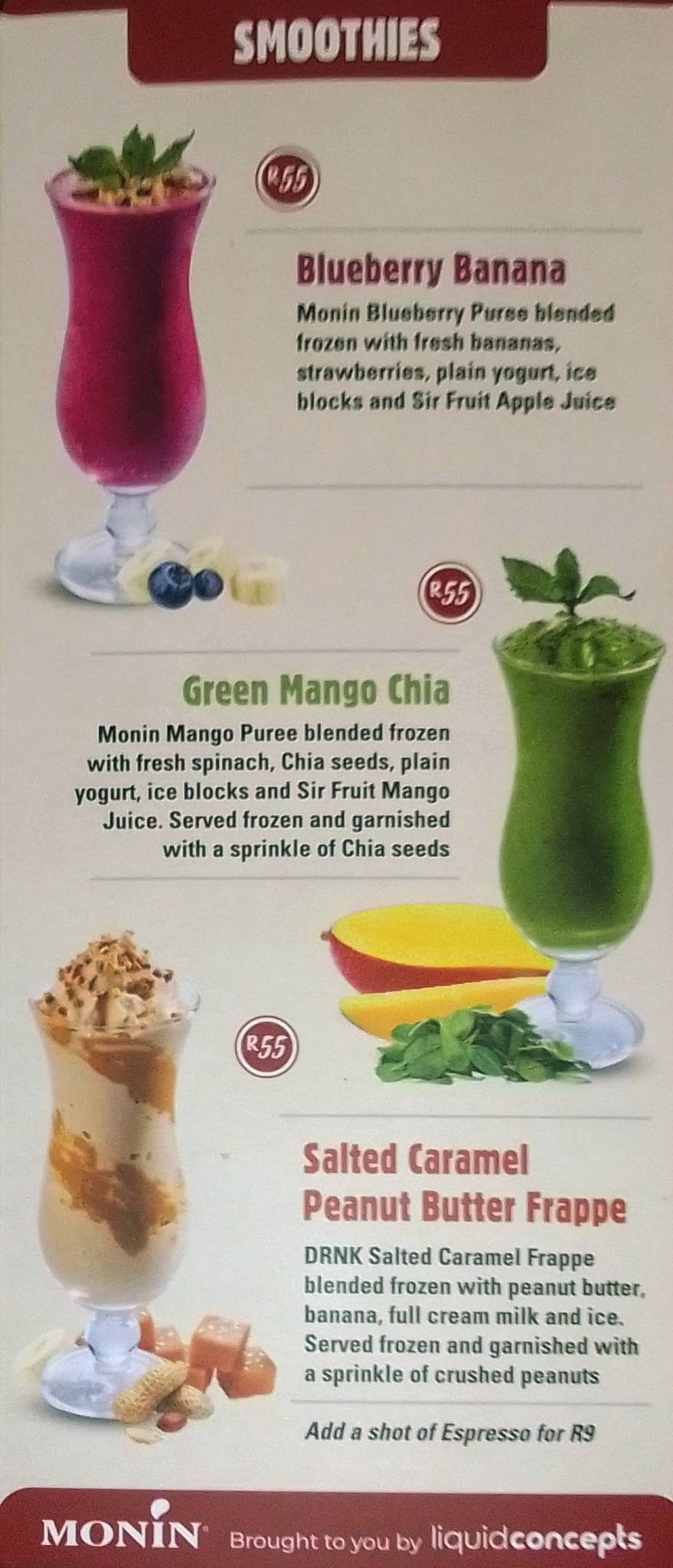 Menu at Wiesenhof Cape Gate cafe, Cape Town, Makro Shopping Centre