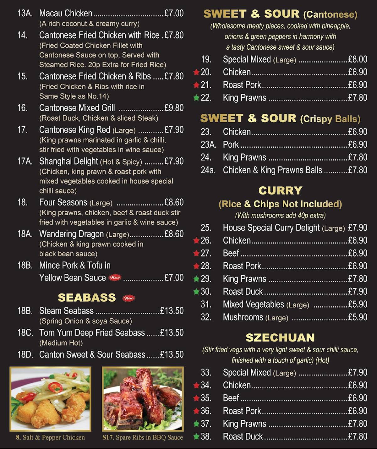 Menu at Wok Inn fast food, Redditch