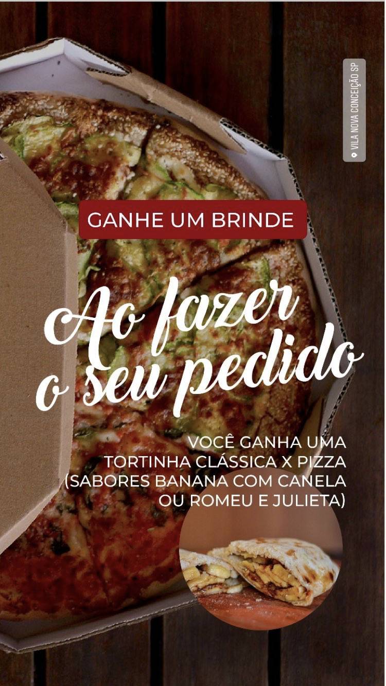 Menu em X Pizza restaurante, São Paulo