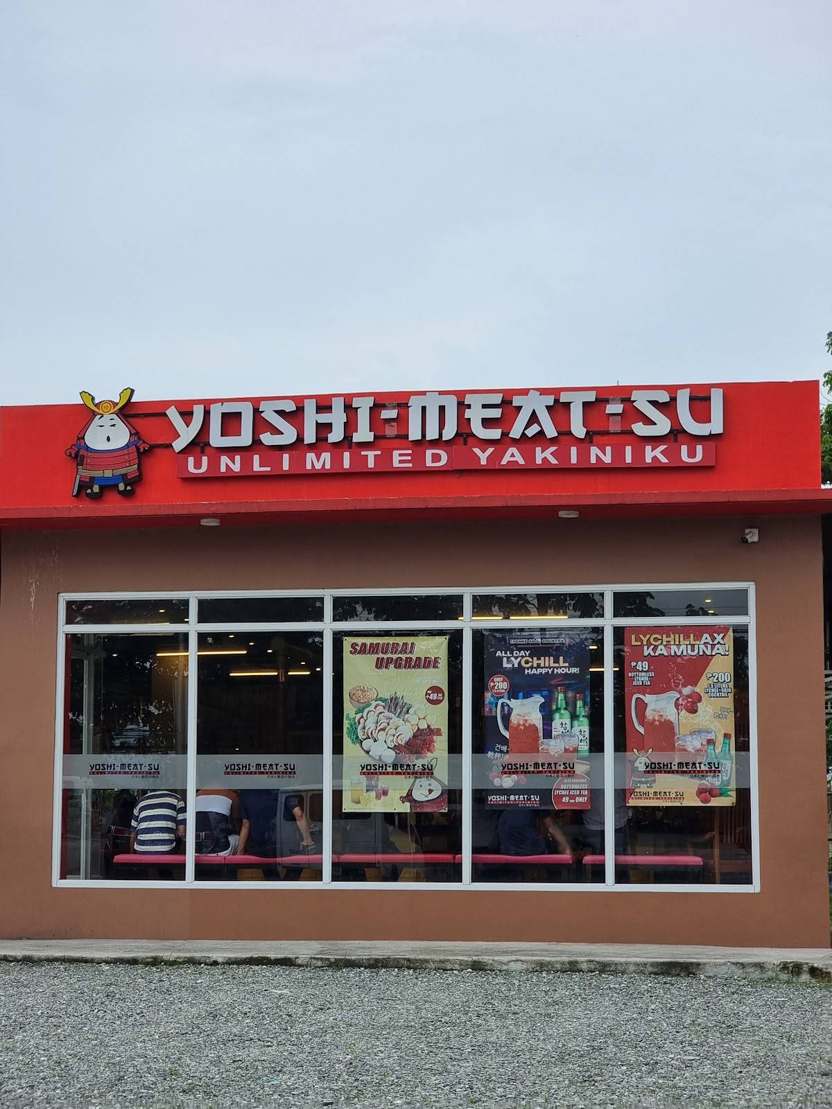 Menu at Yoshimeatsu Mabalacat restaurant, Mabalacat