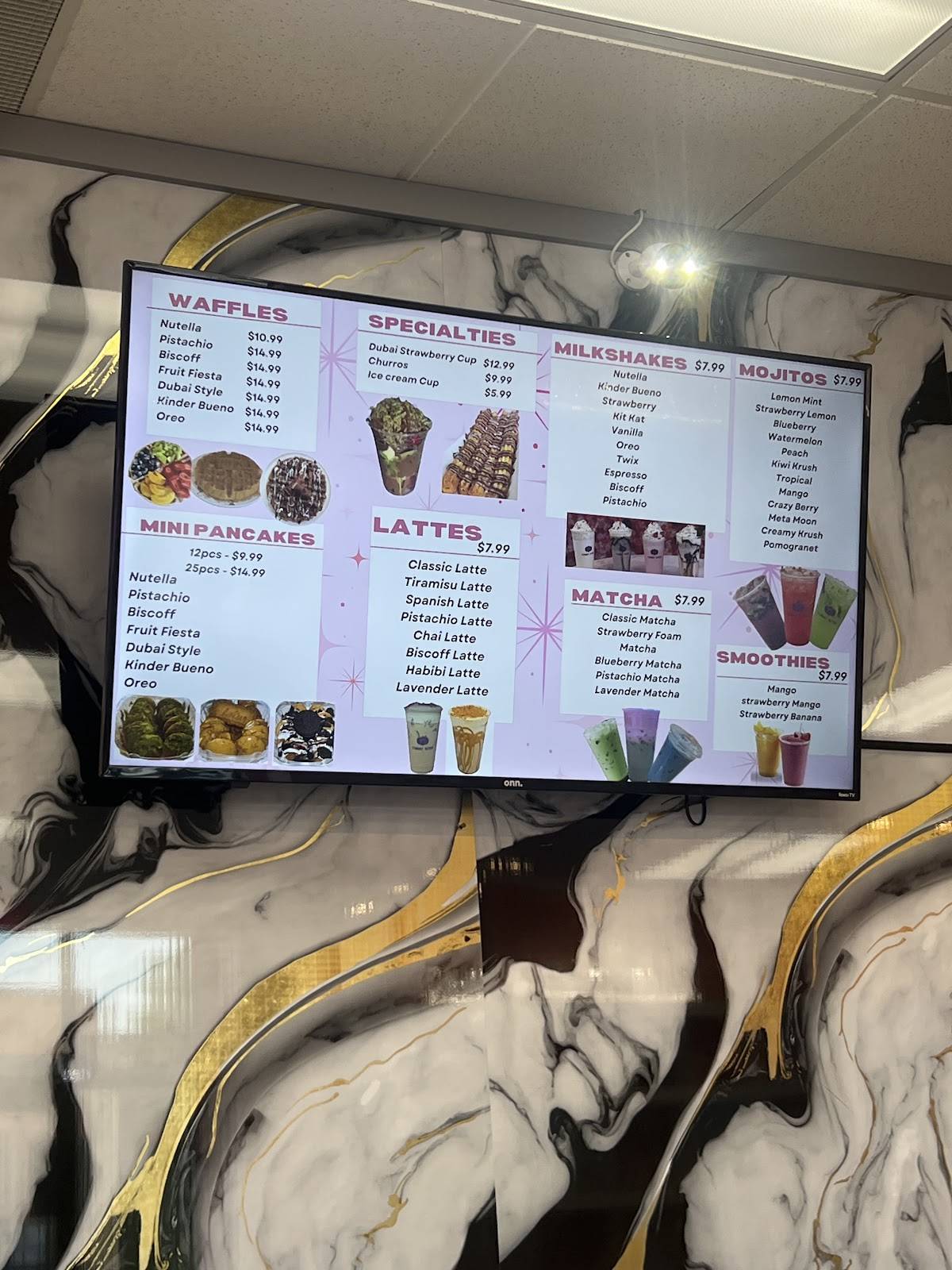 Menu at Yummy Bites desserts, Shakopee