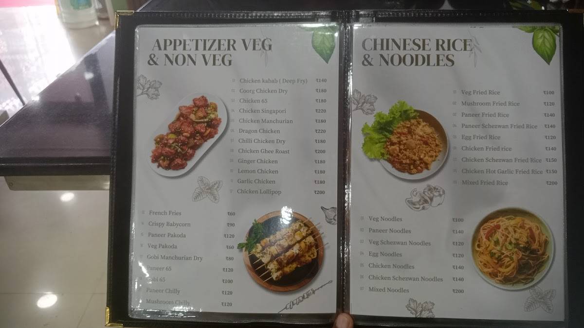 Menu at Zara Arabian Mandi Restaurant, Kushalnagar