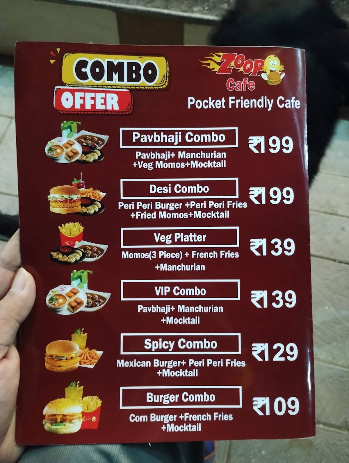 Menu at Zoop Cafe and Lassi Town, Basavakalyan
