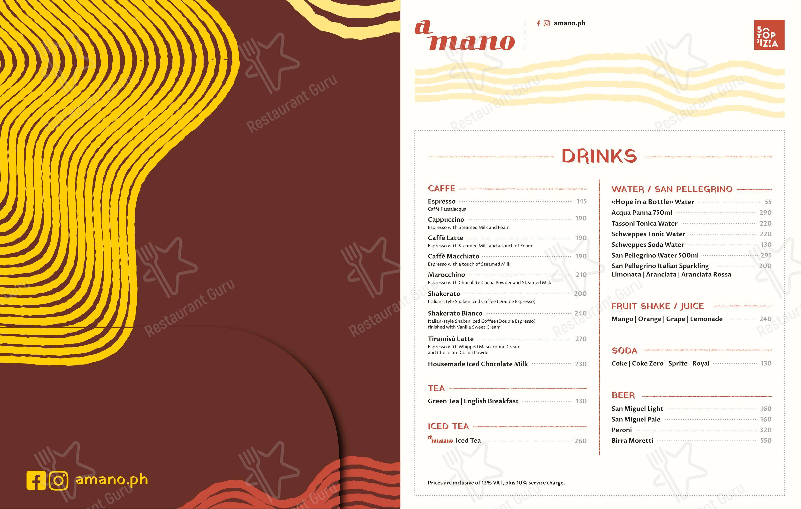 Carta del restaurante Ramen Ron BGC, Taguig
