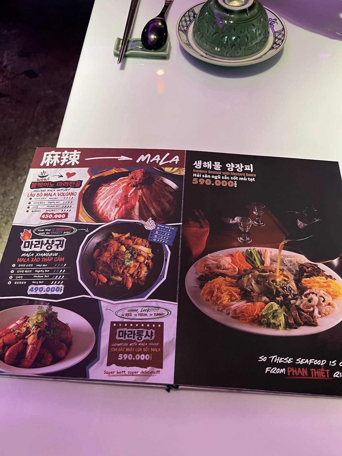 Menu at Wok Of Love Quận 2 (Dine-in) restaurant, Ho Chi Minh City