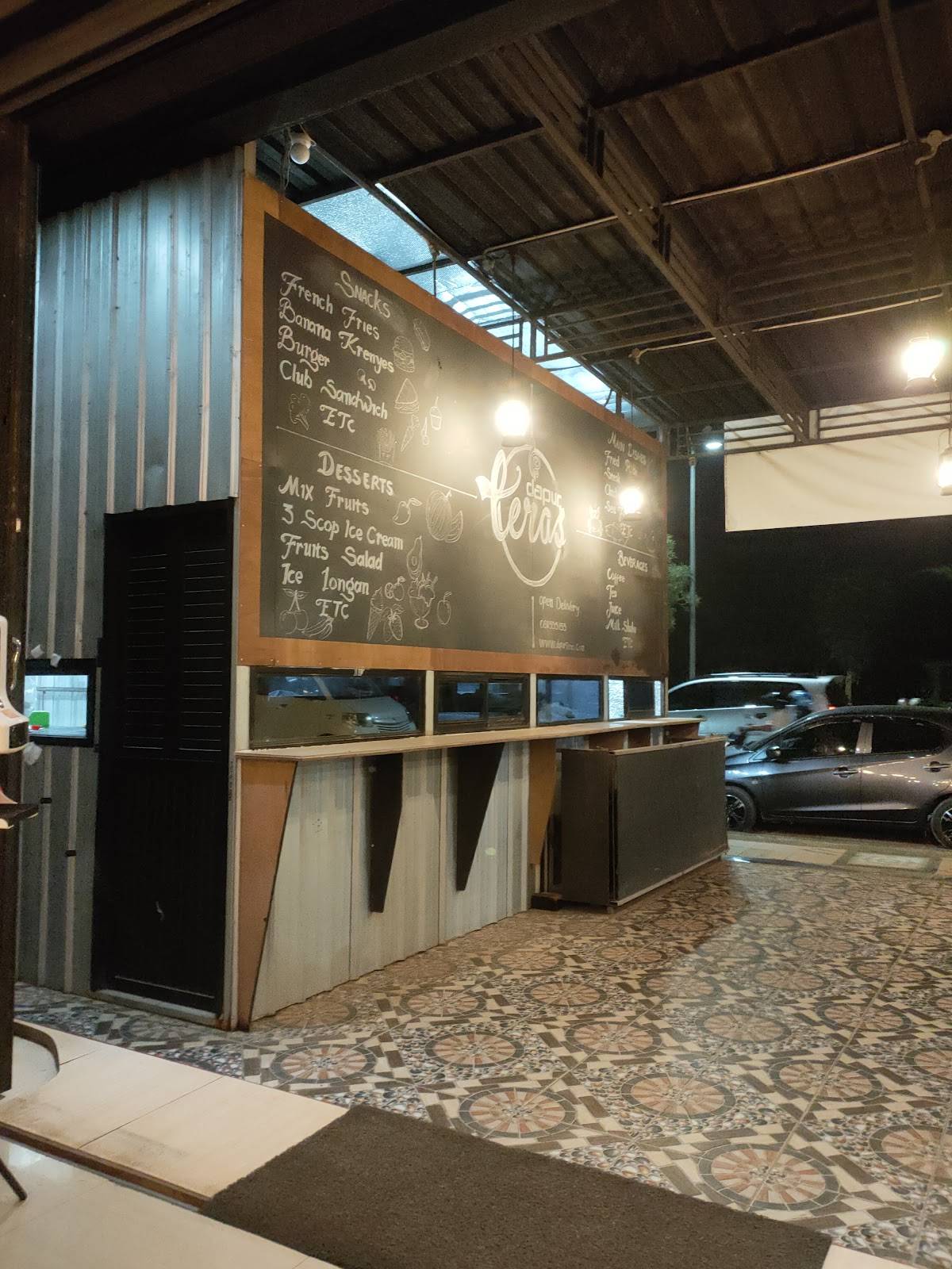 Menu at Dapur Teras GATSU restaurant, Indonesia