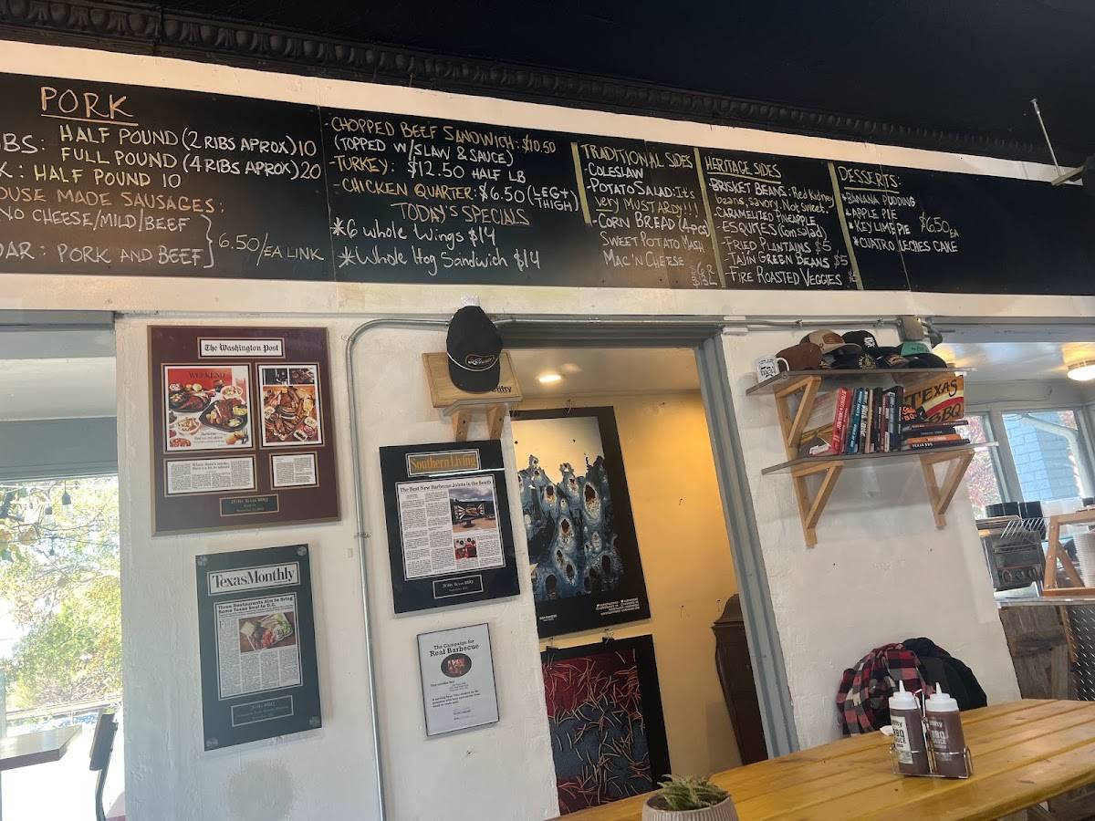 Menu at 2Fifty Texas BBQ, Riverdale Park