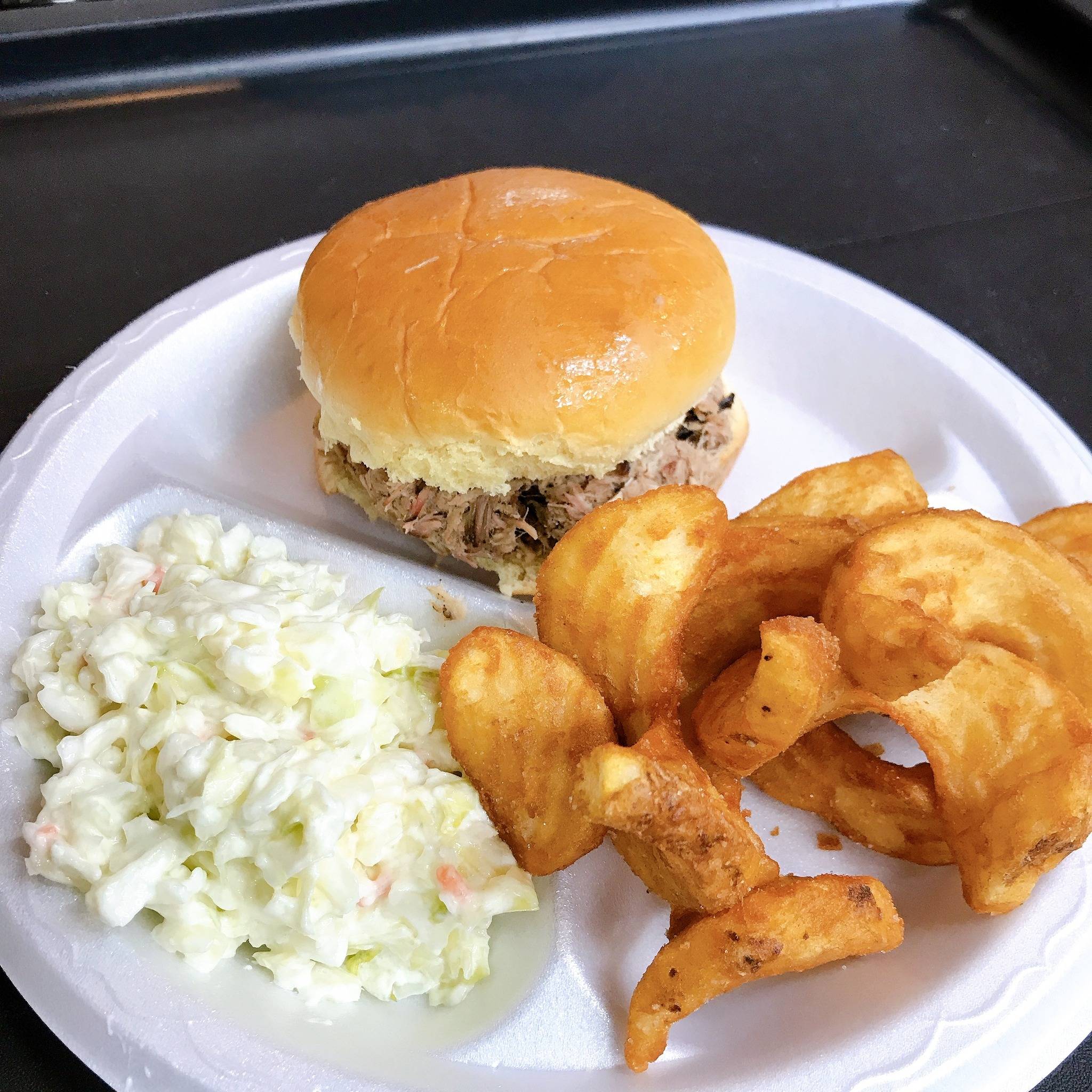 Menu at A&B BBQ, Mayfield, Paducah Rd