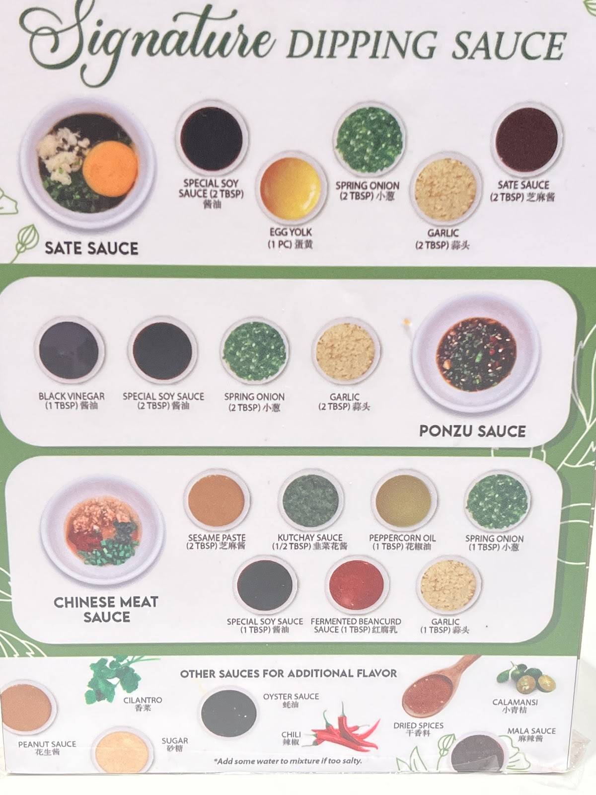Menu at A1 Premium Shabu-Shabu, BGC restaurant, Taguig