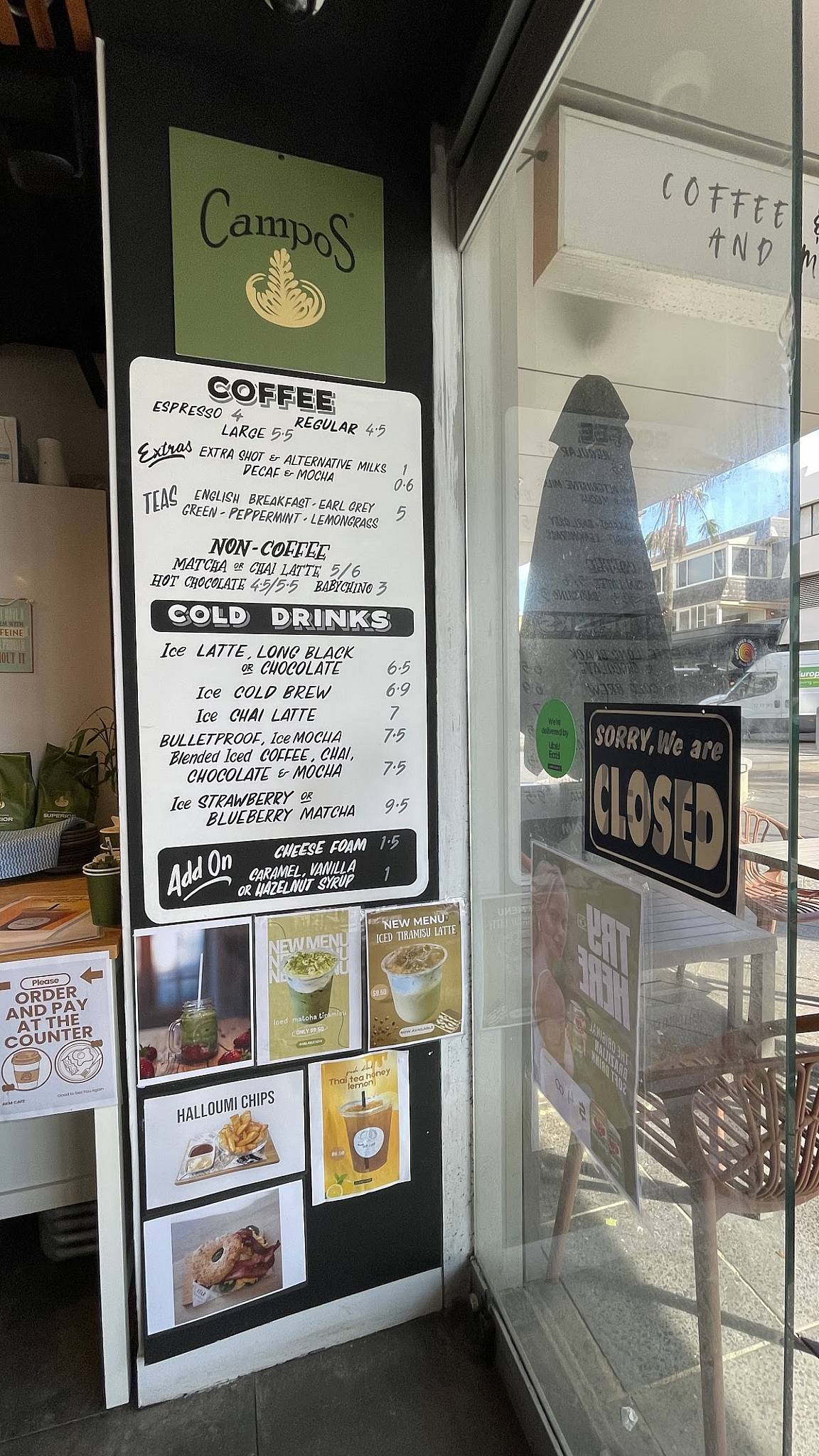 Menu at AKM CAFE BONDI BEACH, Bondi Beach