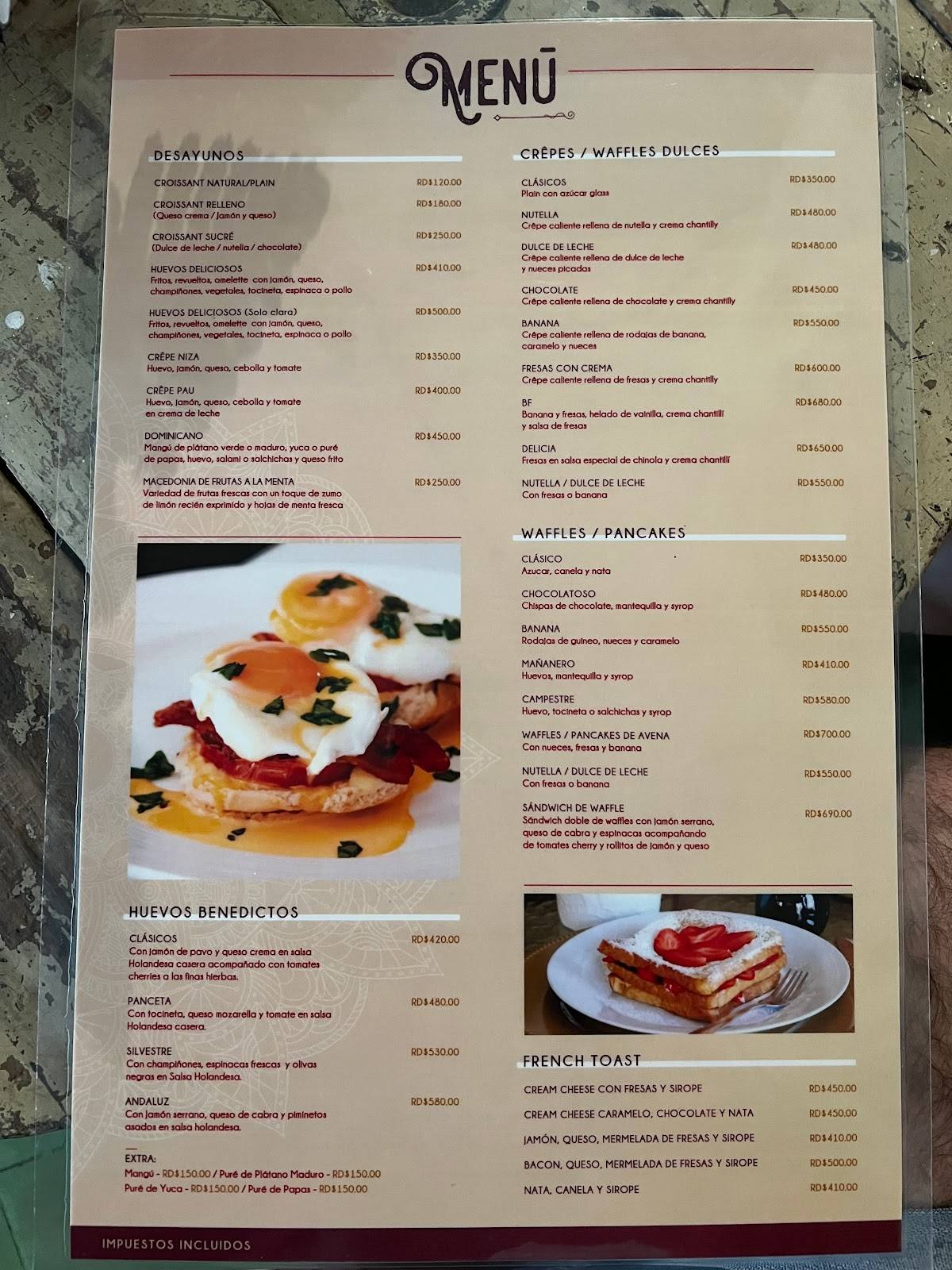 Carta de Affogato Café - Zona Colonial, Santo Domingo