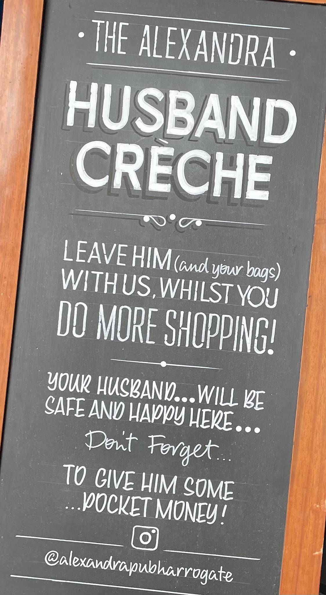 Menu at Alexandra pub & bar, Harrogate