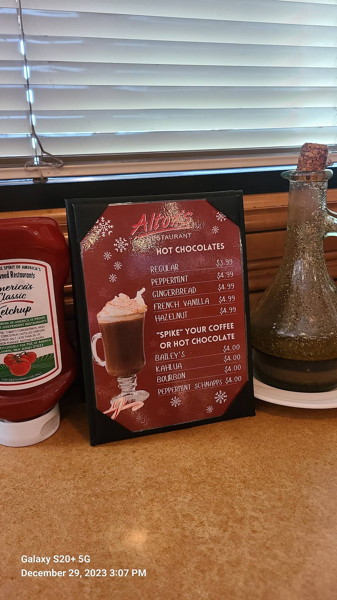 Menu at Alton's Restaurant - Elma, Elma, Transit Rd